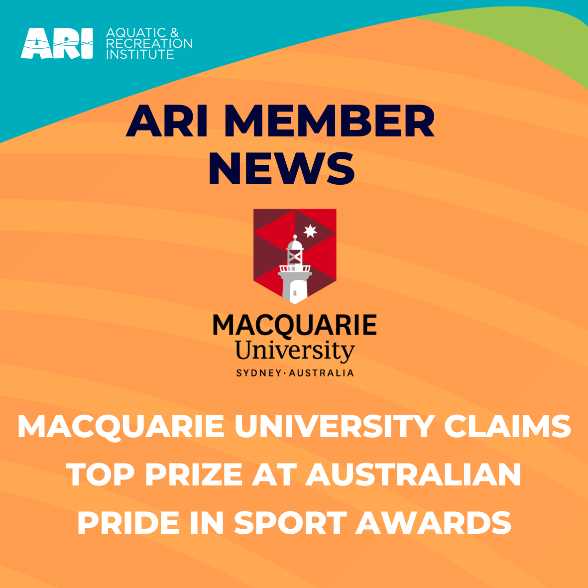Macquarie University claims top prize at Australian Pride in Sport Awa ...